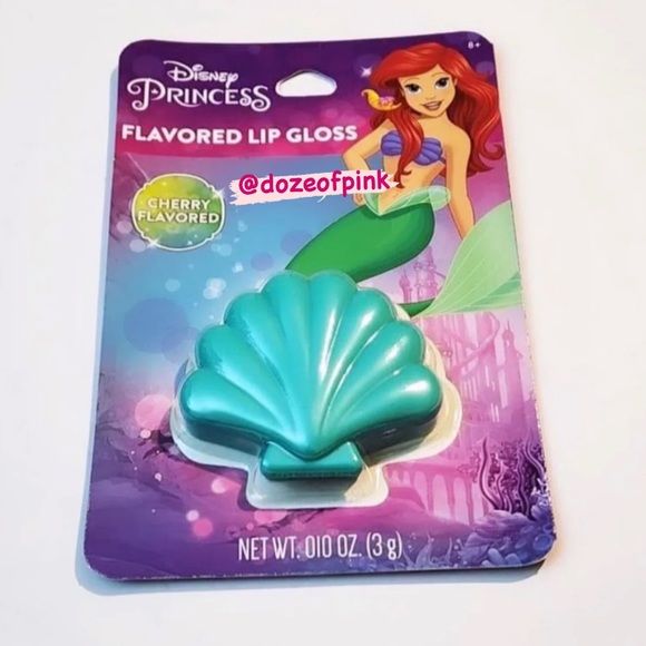 Disney | Accessories | Disney Ariel Seashell Cherry Flavored Lip Balm ...